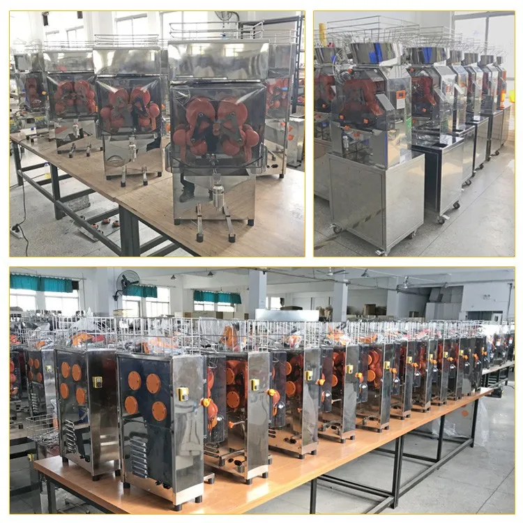 Factory Price Self-service Fresh Orange Juice Machine With Bottle Rack ...