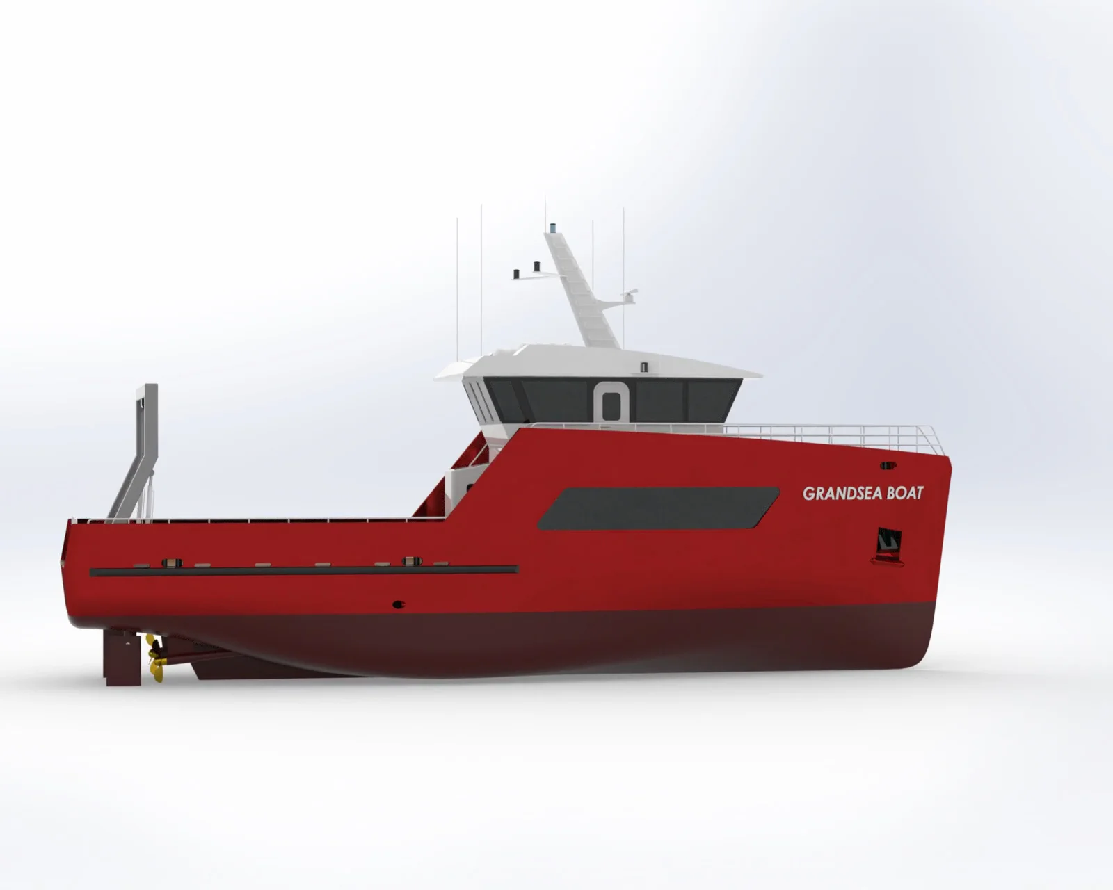 Grandsea 22m Utility Offshore /supply Vessel Psv Boat For Sale - Buy ...