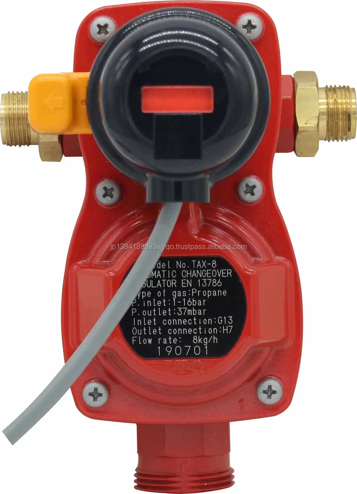 Gas LPG Hand Gas Control Valve with Automatic Changeover Regulator and ...