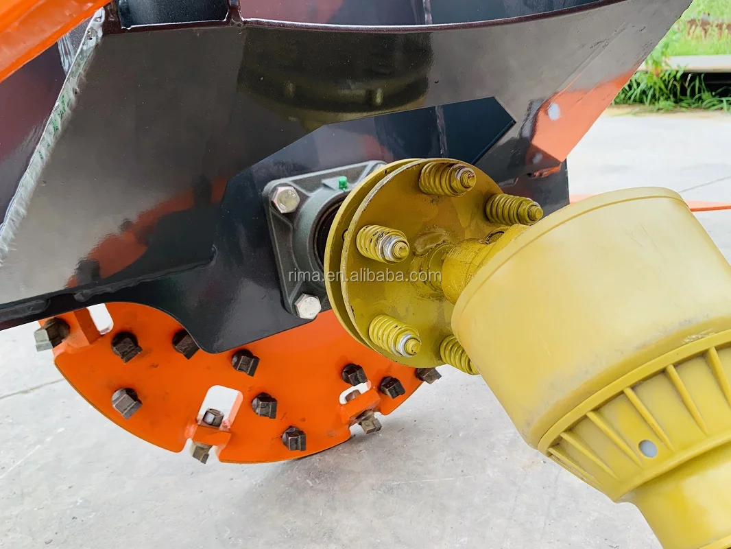 Tractor PTO Vertical Stump Grinder - Efficient Wood Chipping