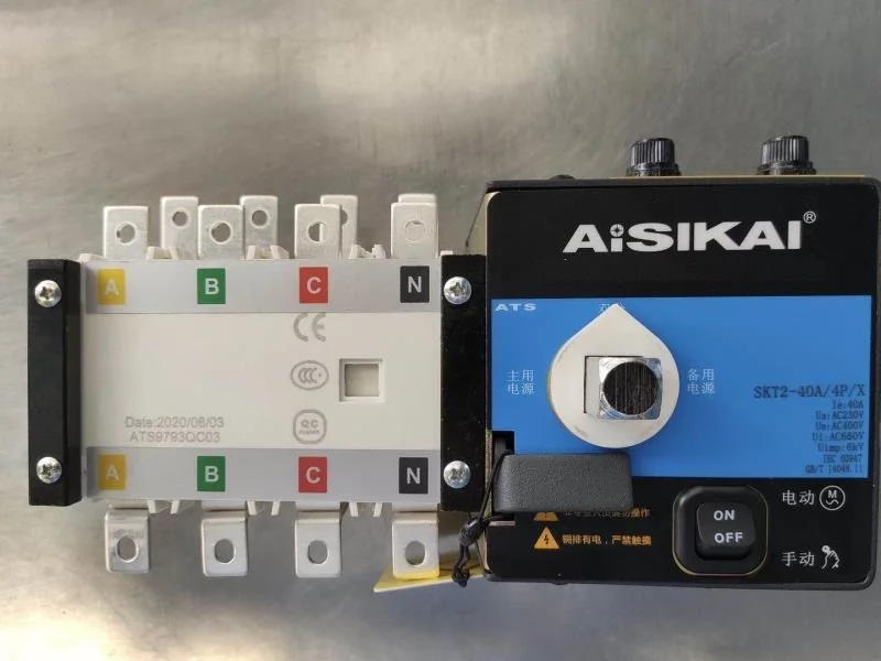 100A Automatic Transfer Switch ATS for Diesel Generator - Reliable ...