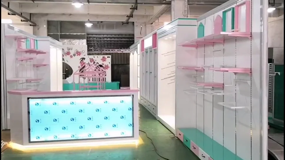 Shopping Mall Kids Clothes Store Interior Decoration Retail Clothing ...