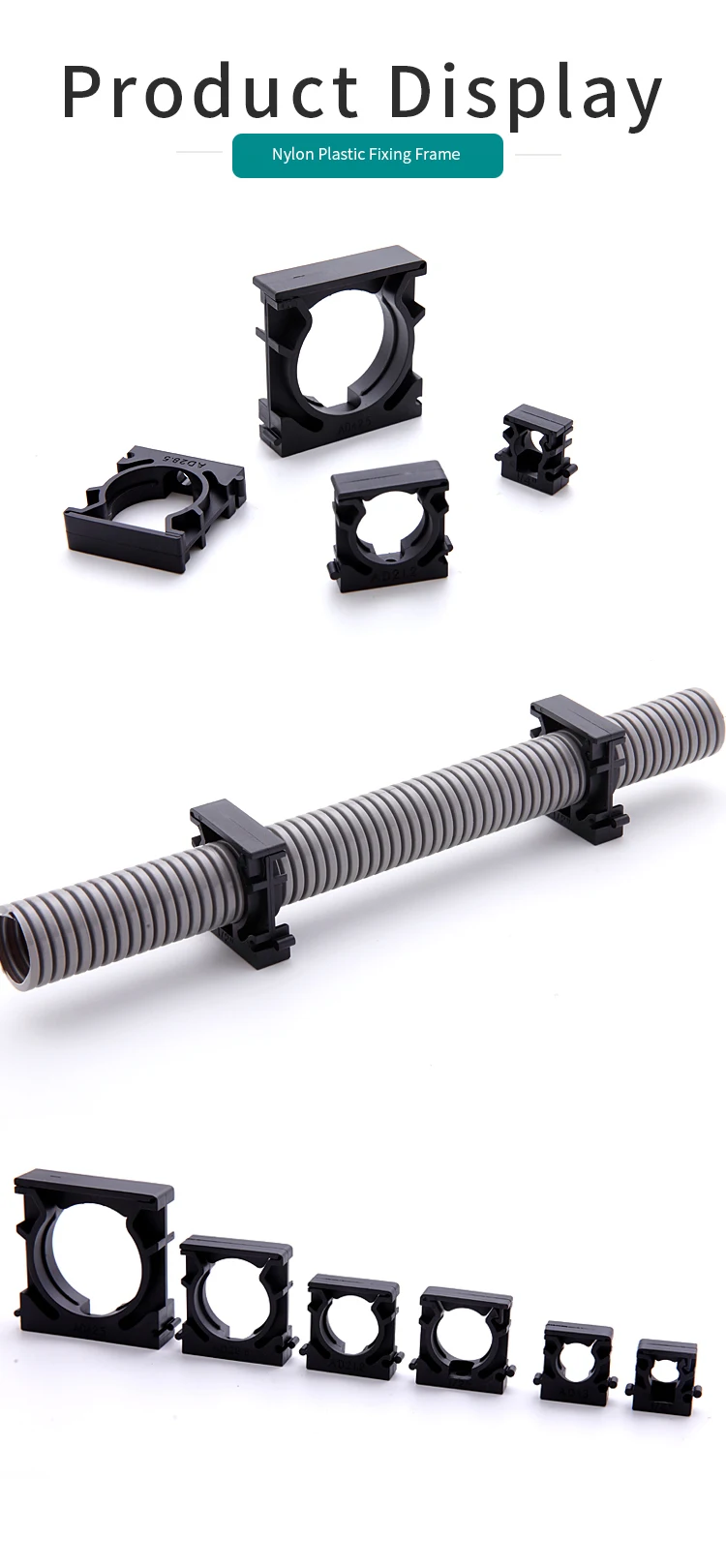 골판지 파이프 브래킷 크기 표준 벨로우즈 고정 프레임 - Buy 플라스틱 튜브 클램프 Product on Alibaba.com