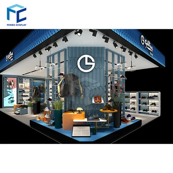 Modern Fashion Shoes Shop Counter Design For Readymade Shop Cash ...