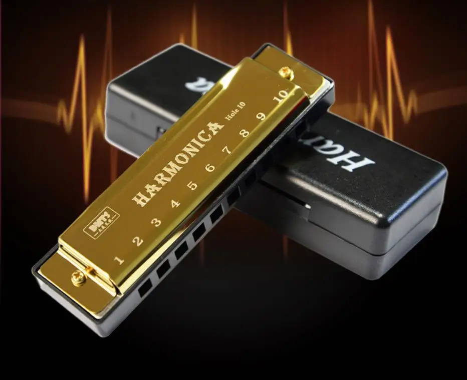 Wholesale Cheap Mini Kids Children 10 Holes Key Of C Music Harmonica ...