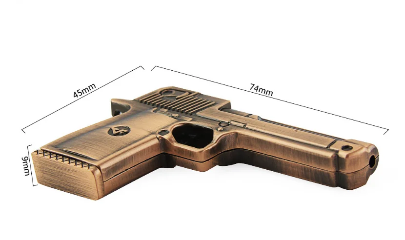 Metal Copper Gun Shape USB Flash Drive Pistol Pen Drive 2.0 8GB 16GB ...