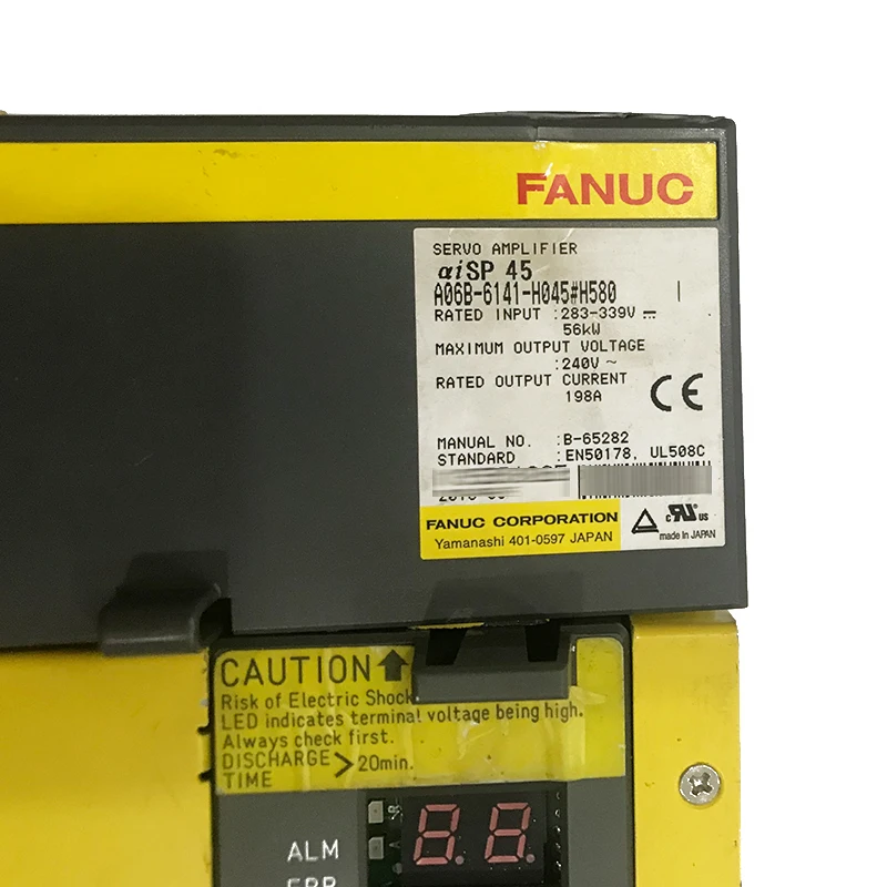 Fanuc Ac Servo Drive Spindle Amplifier Motor A06b-6141-h045#h580 - Buy A06b-6141-h045#h580 fanuc ...