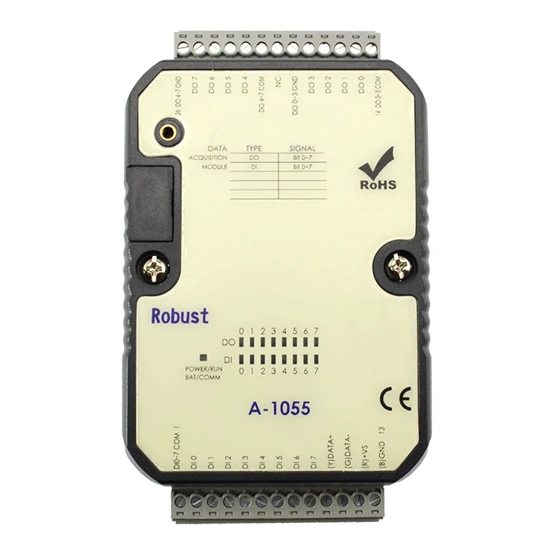 Digital I/o Module With 8di 8do Modbus Rtu (a-1055) - Buy Digital I/o Module,8di 8do Modbus Rtu ...