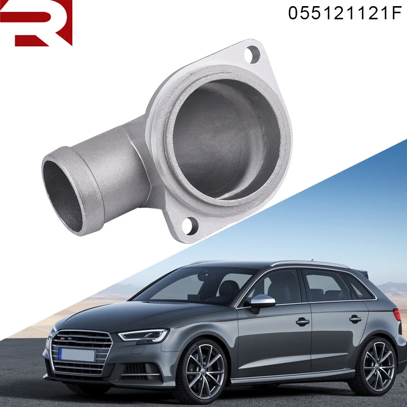 Aluminium Coolant Water Hose Connector for VW Jetta Passat Golf Audi ...