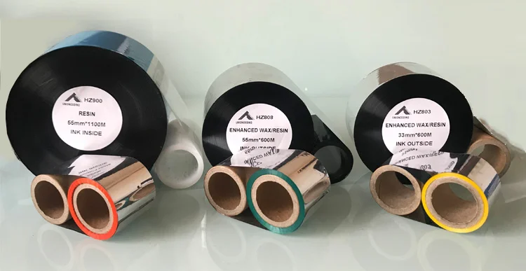 33mm 55mm 450m 600m Thermal Transfer Overprinter Near Edge Tto Ribbon ...