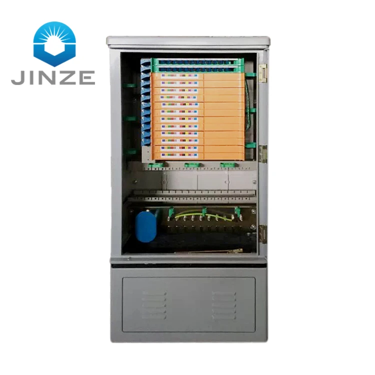 Outdoor Fiber Optic Cabinet - 96 to 1440 Cores for FTTH