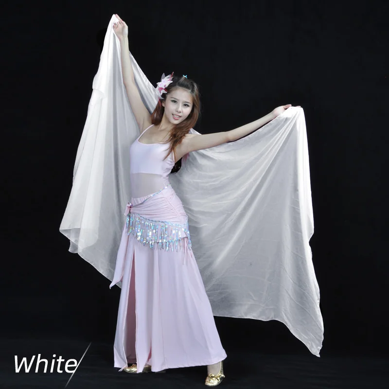 Rectangle Chiffon Belly Dance Veil For Ladies - Buy Belly Dance Veil ...