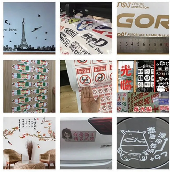 Digital Flatbed Sticker Label Cutter Plotter - ALLRAISING