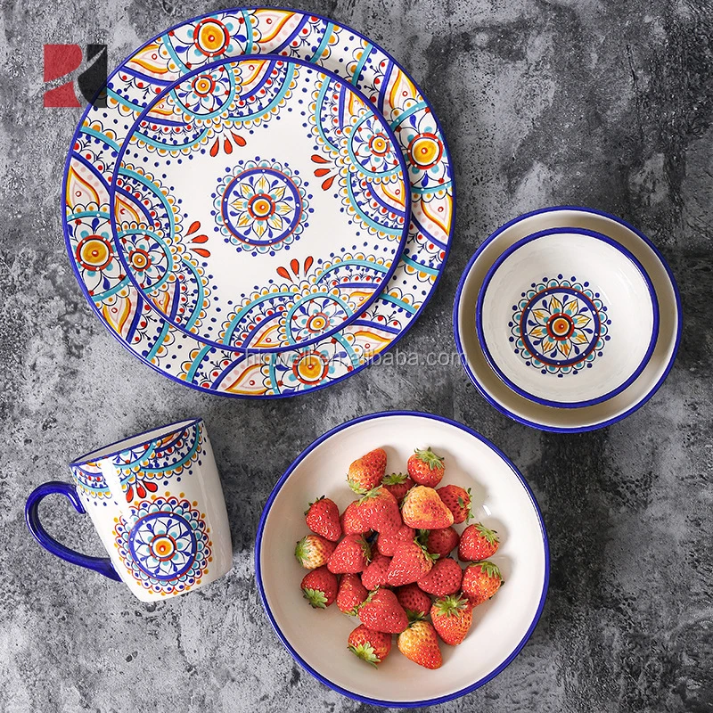 Porcelain Turkish Dinner Plates - Luxury & Sustainability