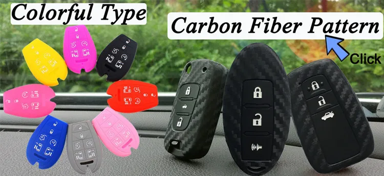 Custom Silicone Car Key Fob Covers - Durable & Personalized