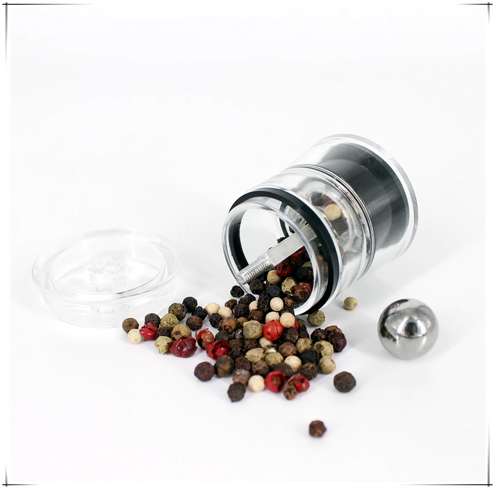 Clear Transparent Mini Portable Acrylic Disposable Salt And Pepper ...