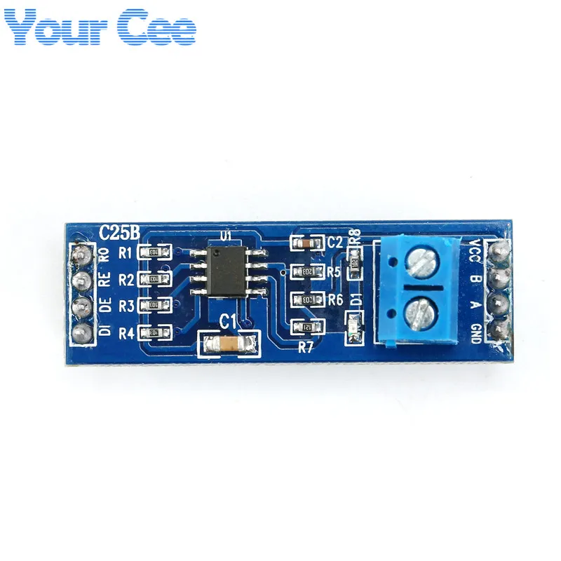 Max485 Rs485 Module Ttl To Rs-485 Converter Module For Arduino Dc 5v ...