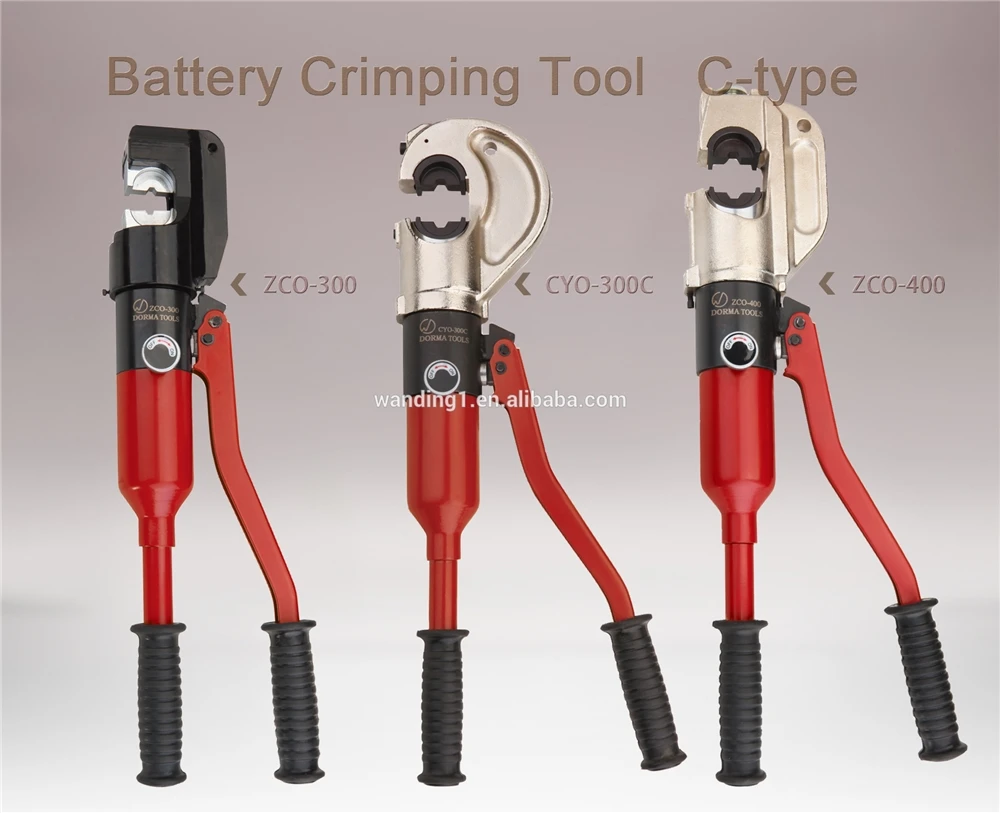 ZCO-400 Hydraulic Wire Cable Lug Terminal Crimper Tool