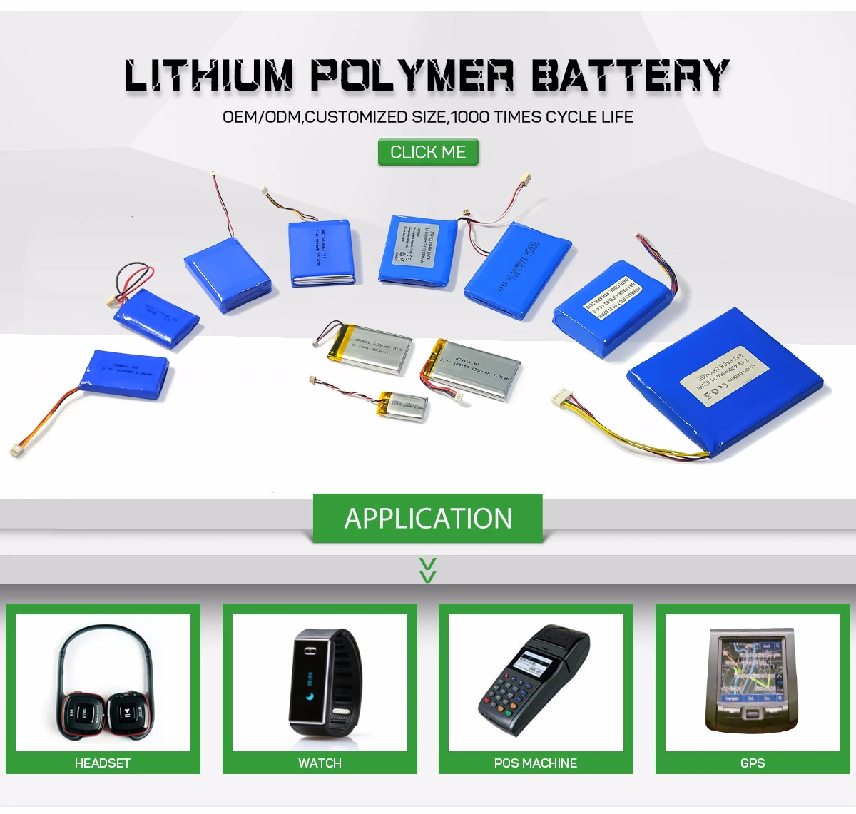 Howell Energy Co., Ltd. - Li-Polymer Battery, Li-Ion Battery