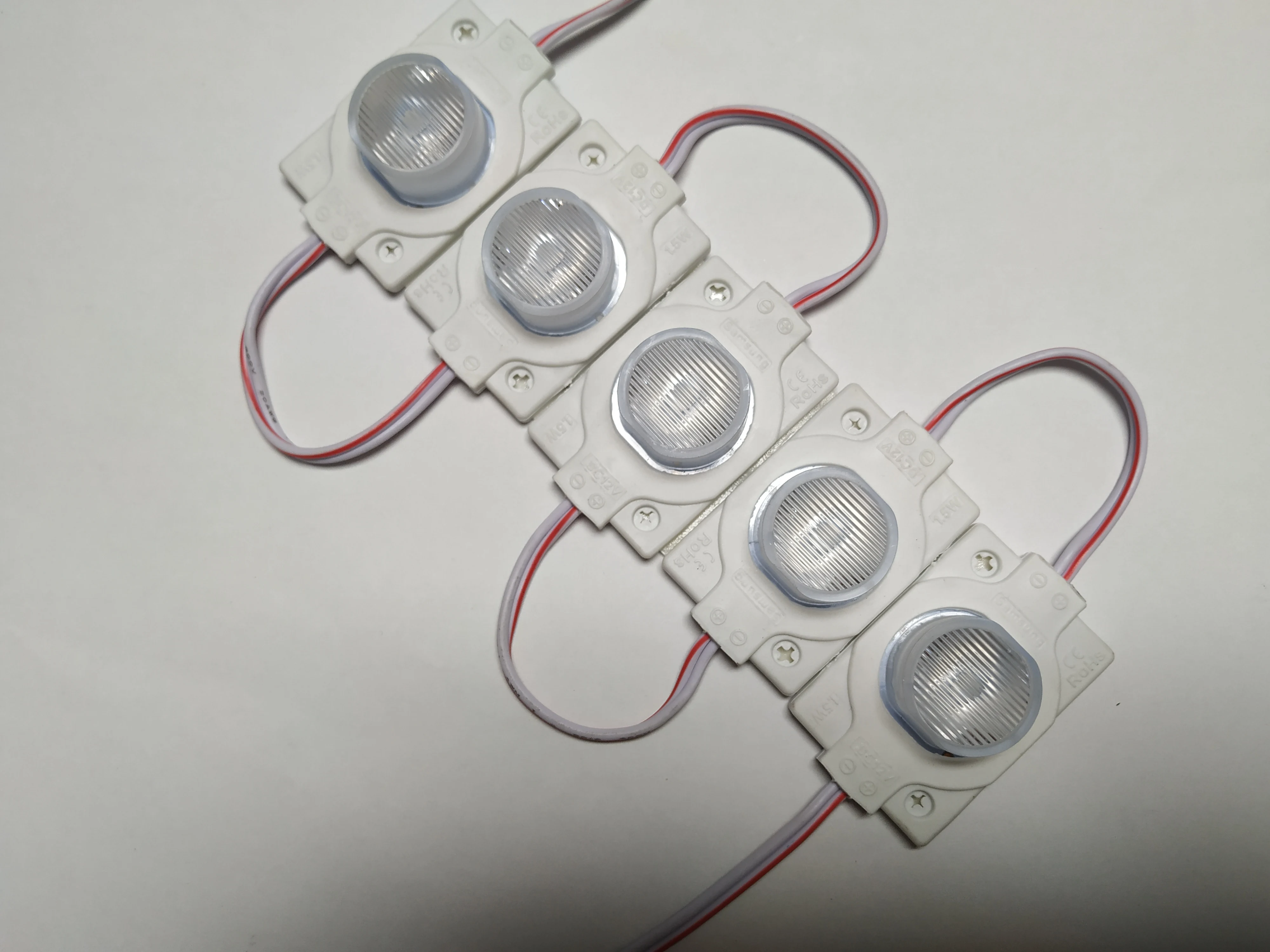 High Brightness DC12v 1.2W 3 LED Modules Outdoor Waterproof IP68 Sign ...