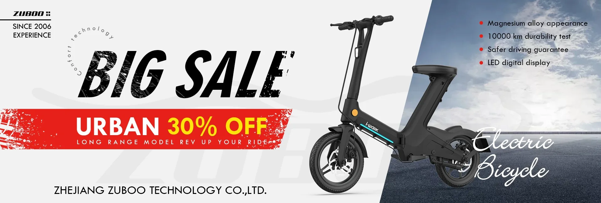 Zhejiang Zuboo Technology Co.,ltd. - Electric bicycle; Electric scooter ...