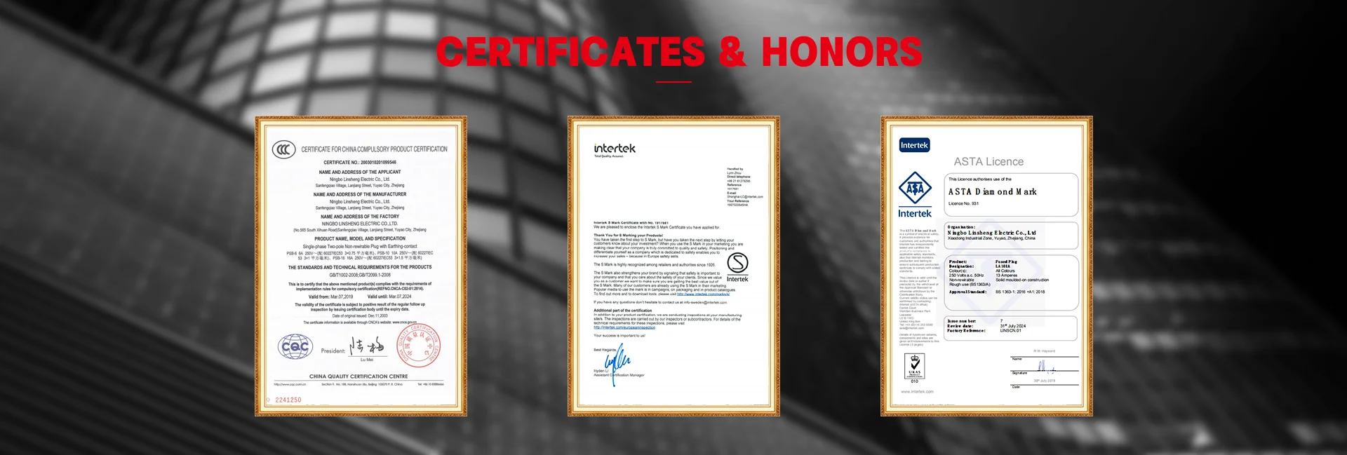 Ningbo Well Electric Appliance Co., Ltd. - Extension Cord, String Light