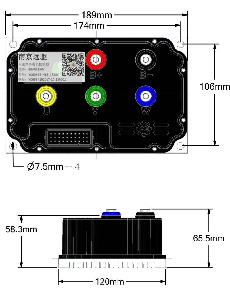 Fardriver Intelligent Brushless DC Motor Controller