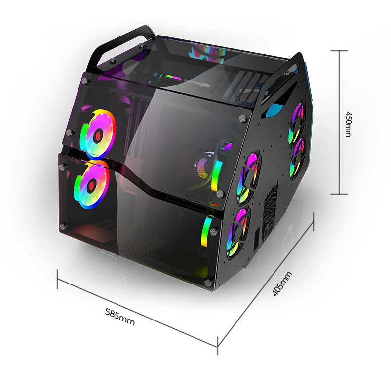 Unique And Fancy Modern Special Desktop Pc Gaming Computer Case Desktop ...