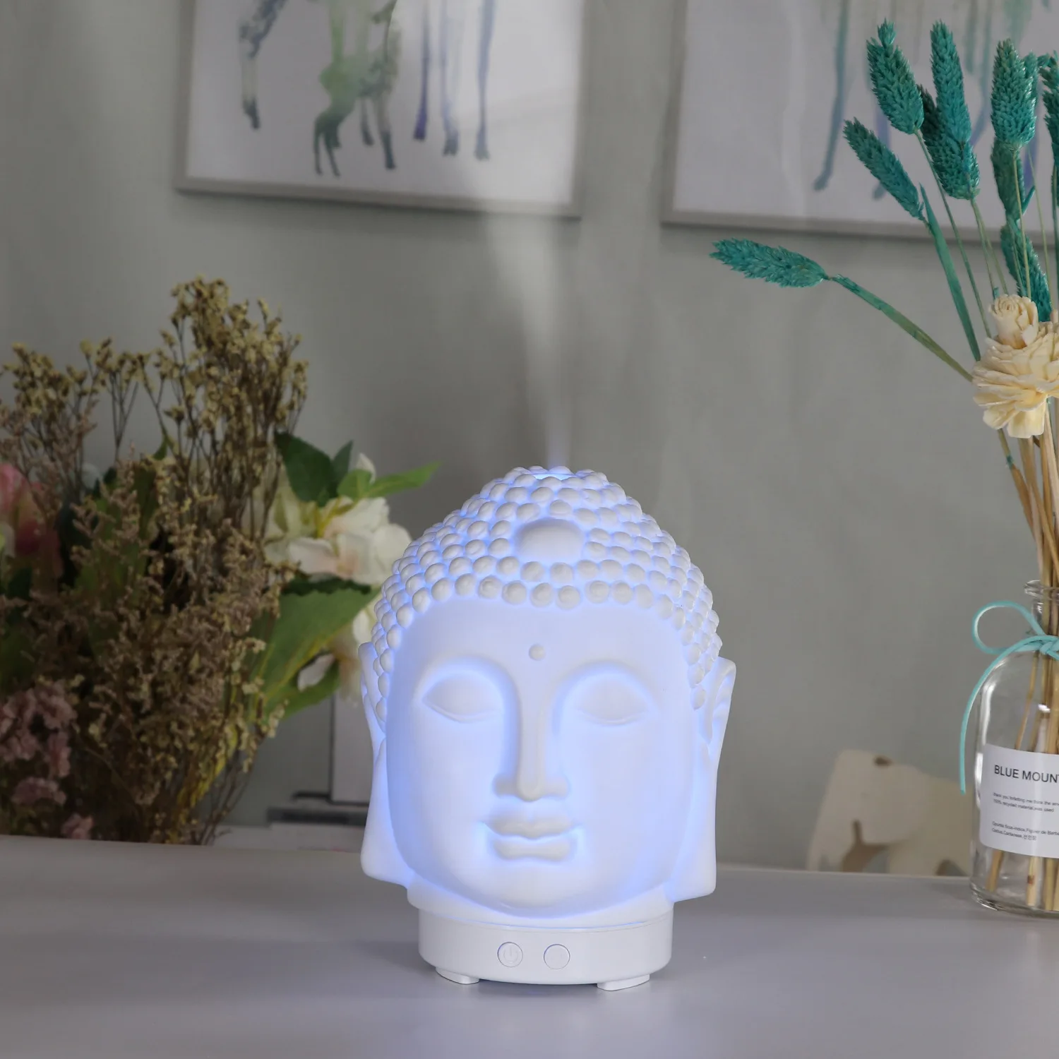 2020 Ceramic Buddha Aroma Diffuser - 100ml Essential Oil