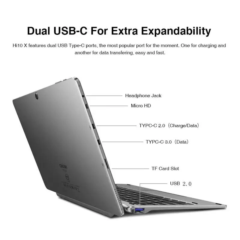 2020 Chuwi Hi10 X Hi10 Xr 10.1 Inch Fhd Screen Intel N4100 Quad Core 6gb Ram 128gb Rom Win 10 ...