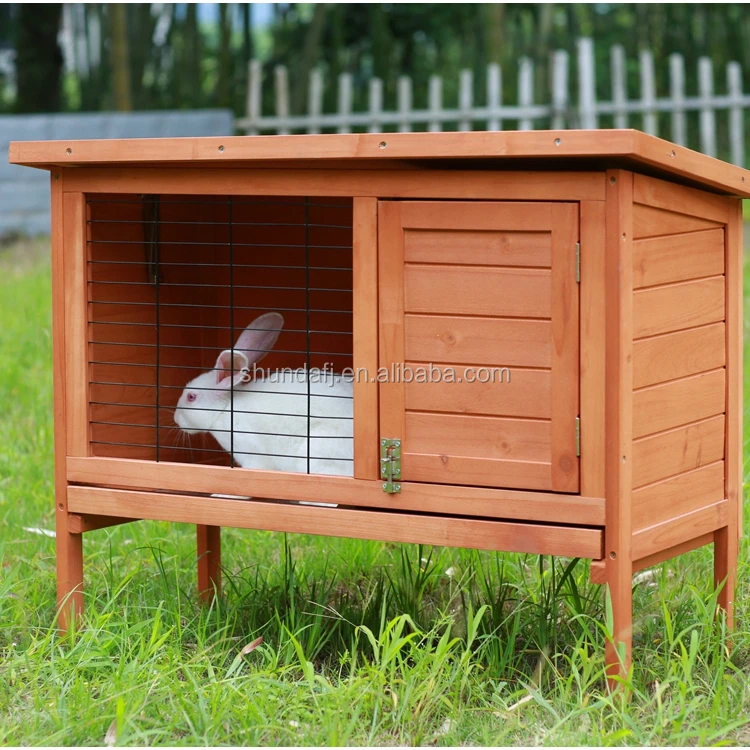 Sdr010 Luxury Wood House Cage For Rabbit Ferret - Buy Cage For Rabbit ...