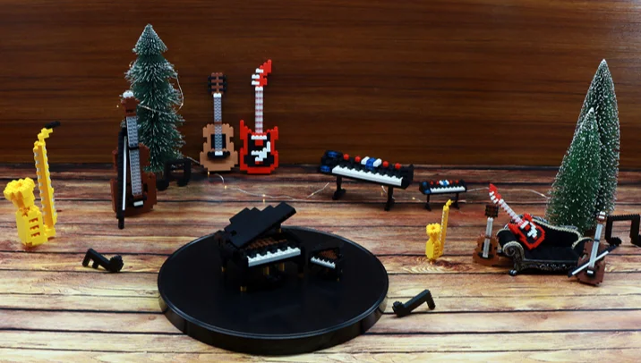 Eco Friendly Kids Educational Blocks Abs Mini Building Blocks Toys ...