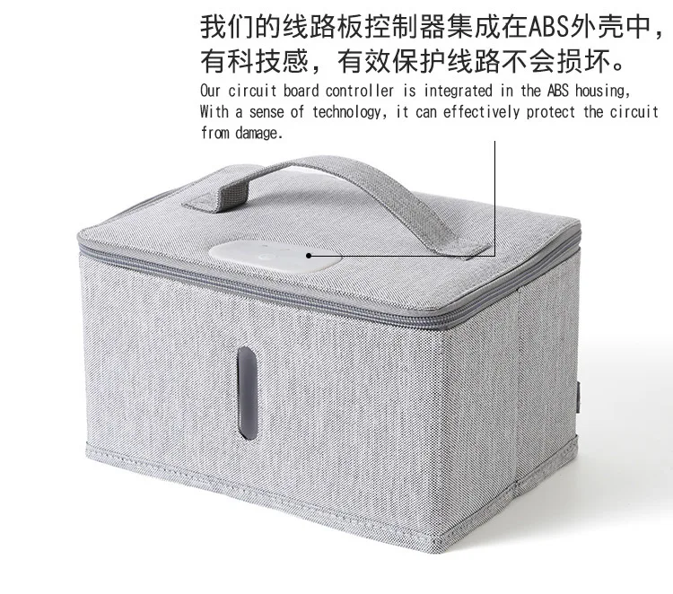 Portable Foldable Sanitizer Disinfection Ultraviolet Bag With Timing ...