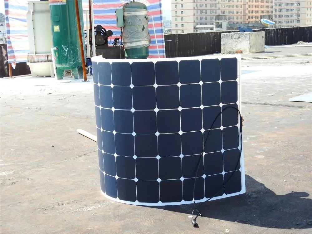 23% High Efficiency Sunpower Cell 250w 12v 24v Bendable Semi Flexible ...