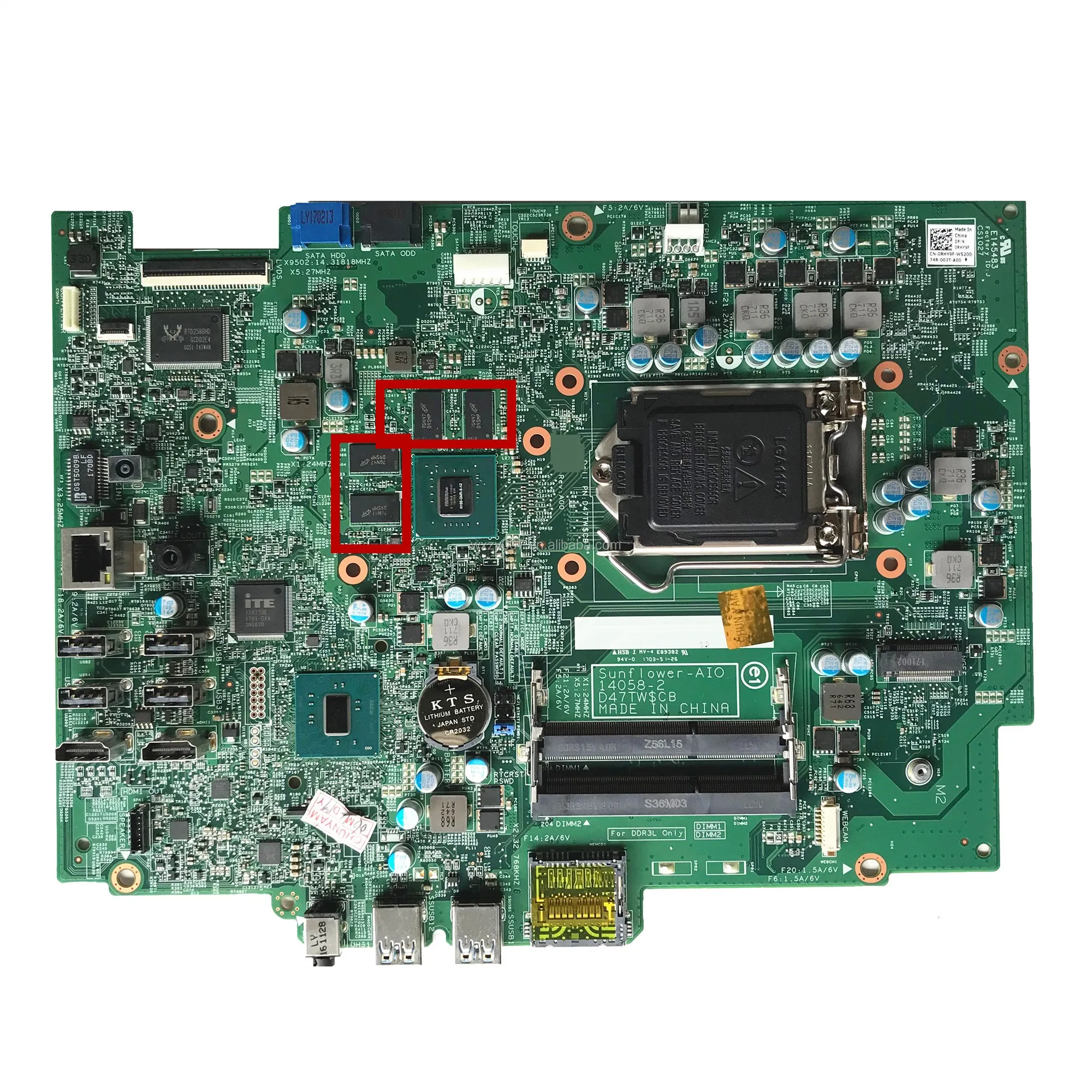 Dell Vostro 5450 5459 5460 AIO Motherboard - Intel H87 LGA 1151