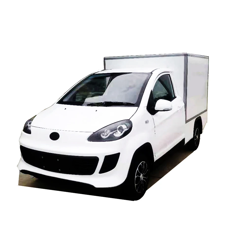 New Electric Van Small Mail Delivery Car With Enclosed Cargo Box Made ...