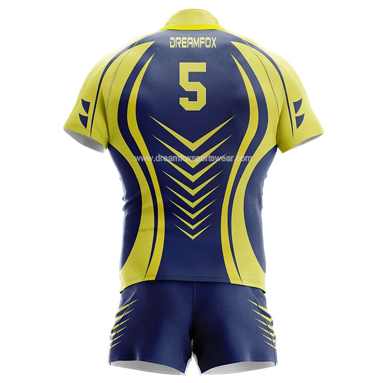 Customizable Rugby Jerseys - Dreamfox Sublimation Designs
