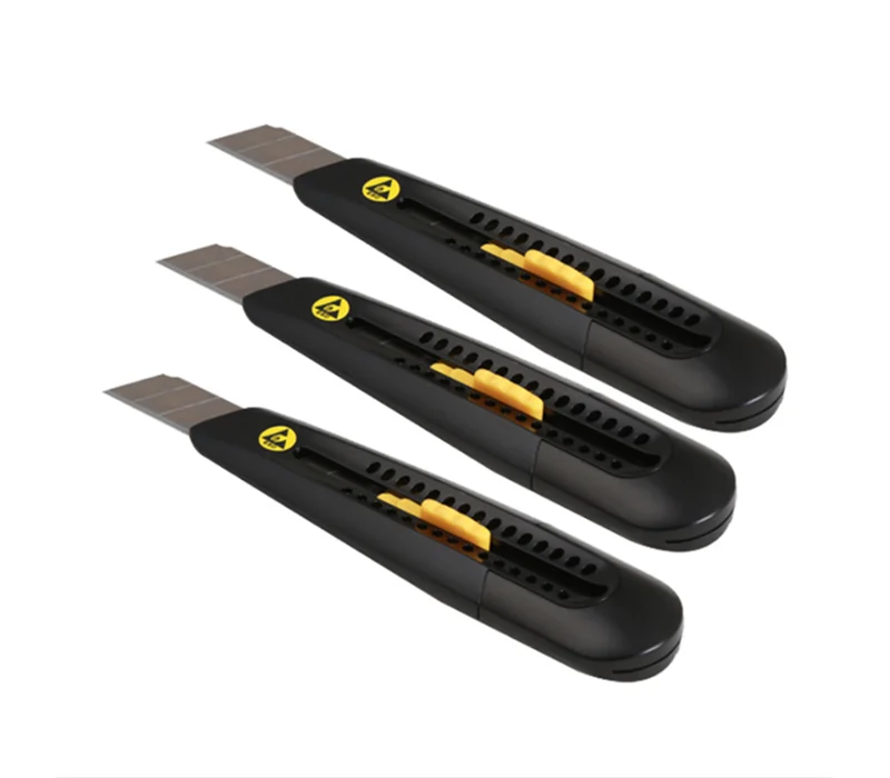 Black Plastic Antistatic Office Cleanroom Esd Scissors - Buy Plastic ...