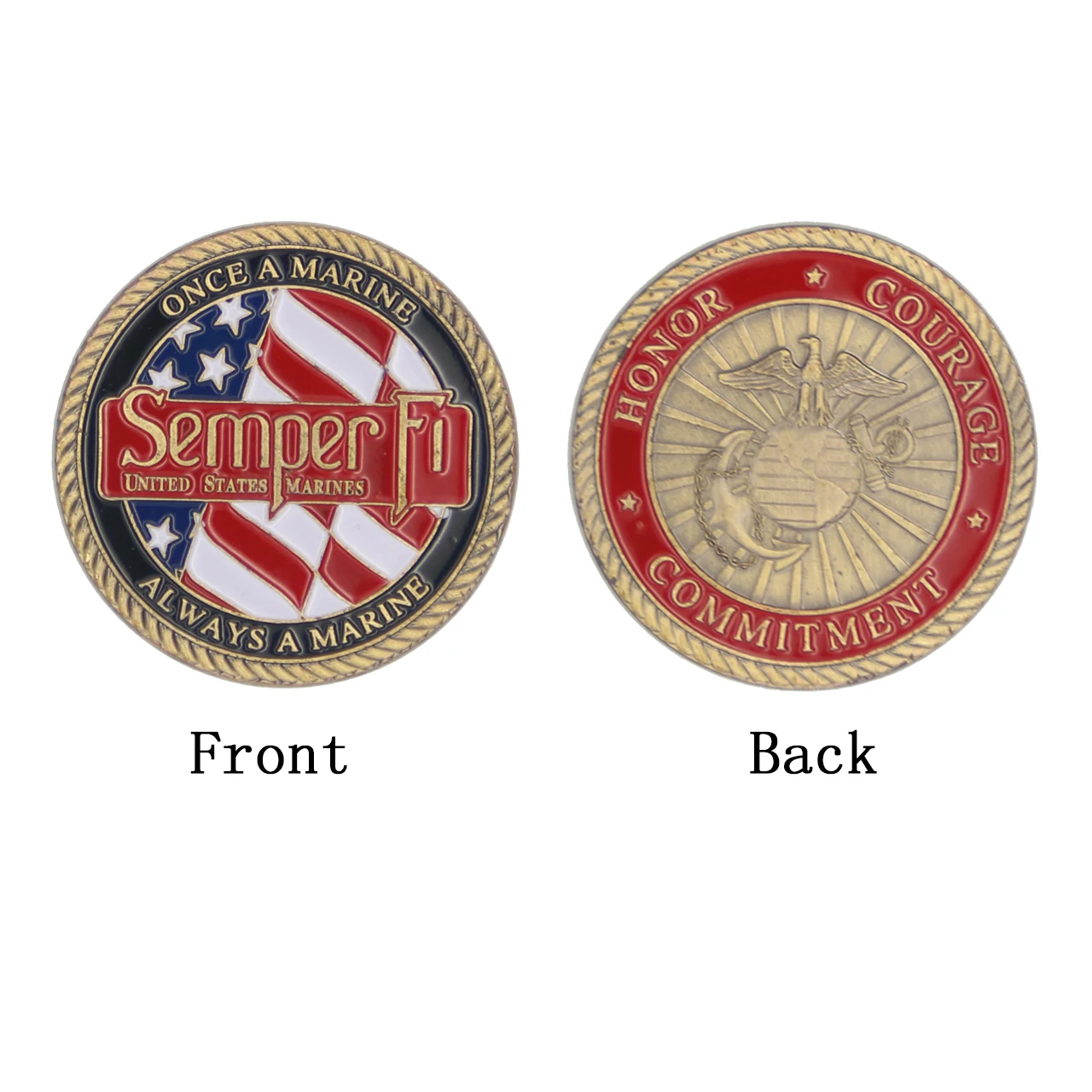 Wholesale Usmc Marines Corps Semper Fi Commemorative Challenge Coin ...