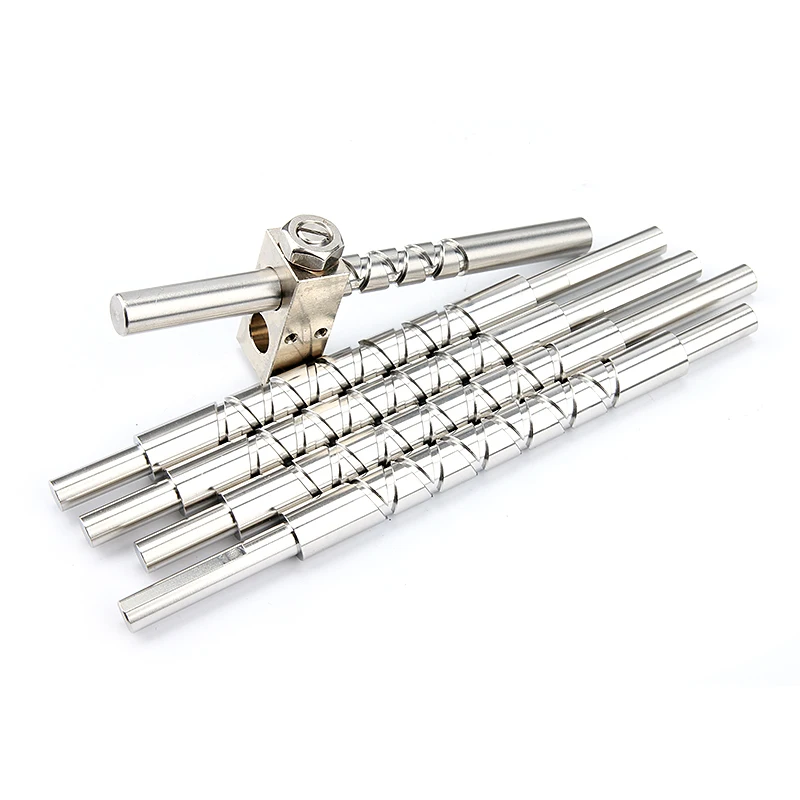 10mm Back-and-Forth Shaft Stainless Steel Reciprocating Screw