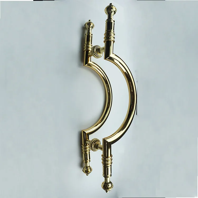 JINSITE Decorative Gold Luxury Brass Antique Copper Door Handles for ...
