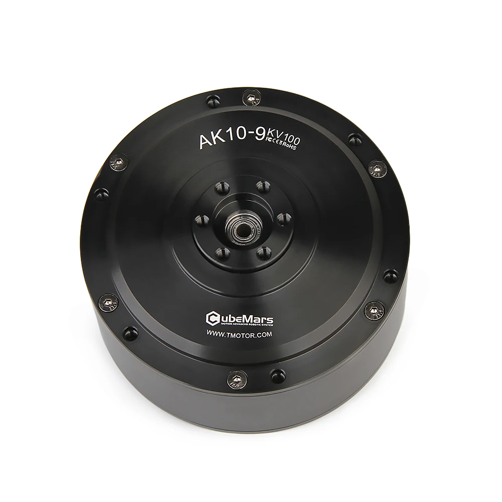 T-motor Ak10-9 24v 48v 3000w High Torque Bldc Flat Pancake Motor For ...