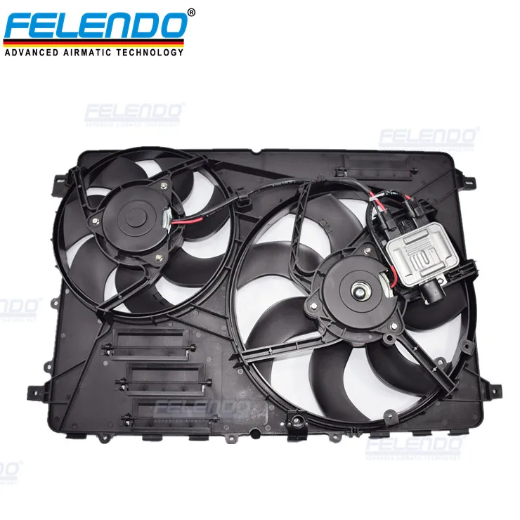 Radiator Cooling Fan Module Unit for Range Rover Evoque & Freelander 2 ...