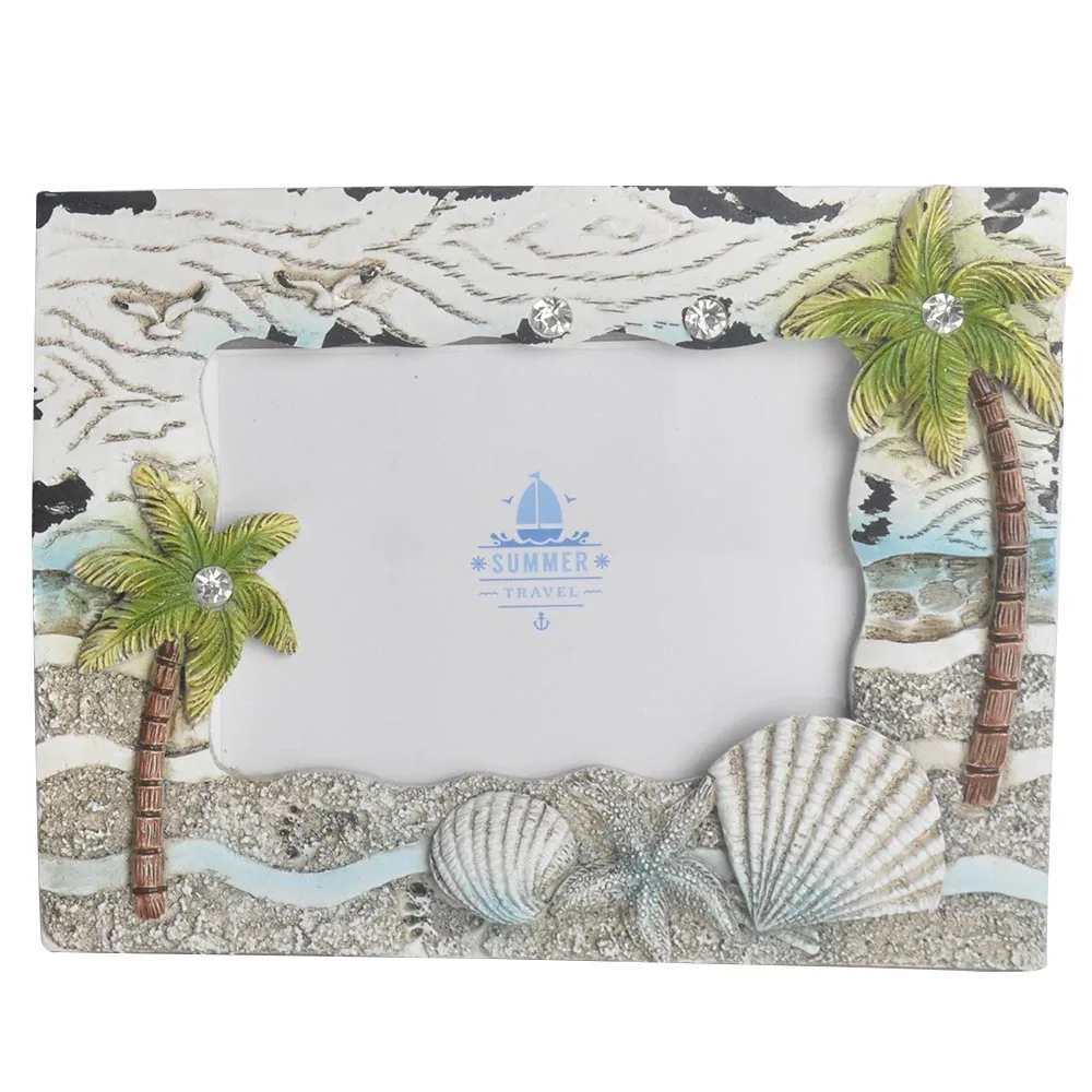 Wholesale Rectangular Ocean Beach Seashell and Starfish Scene Tourist ...