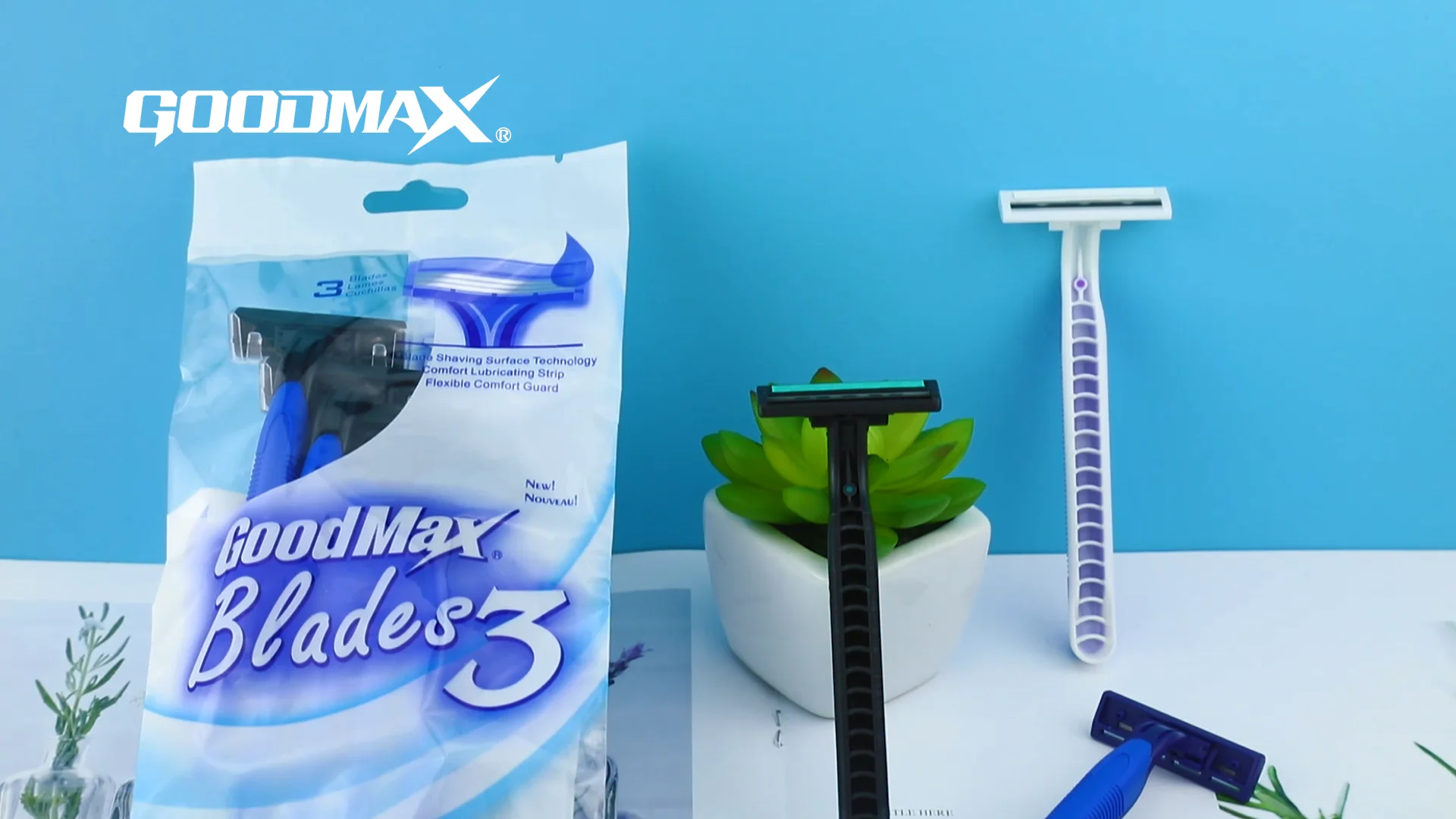 Goodmax Men Face No Electric Twin Blade Disposable Razor More Than 5 ...
