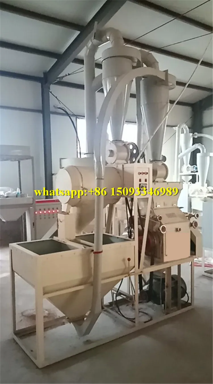 10 Ton Wheat Flour Milling Line/ Small Scale Corn Mill Grinder/ Maize ...