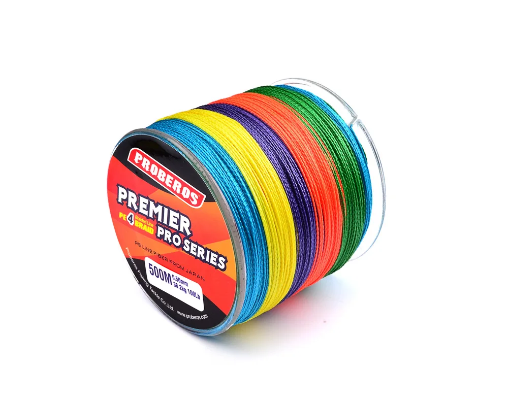 Proberos Rainbow Saltwater Fishing Gear For Sale 6lb-100lb 4 Strands ...