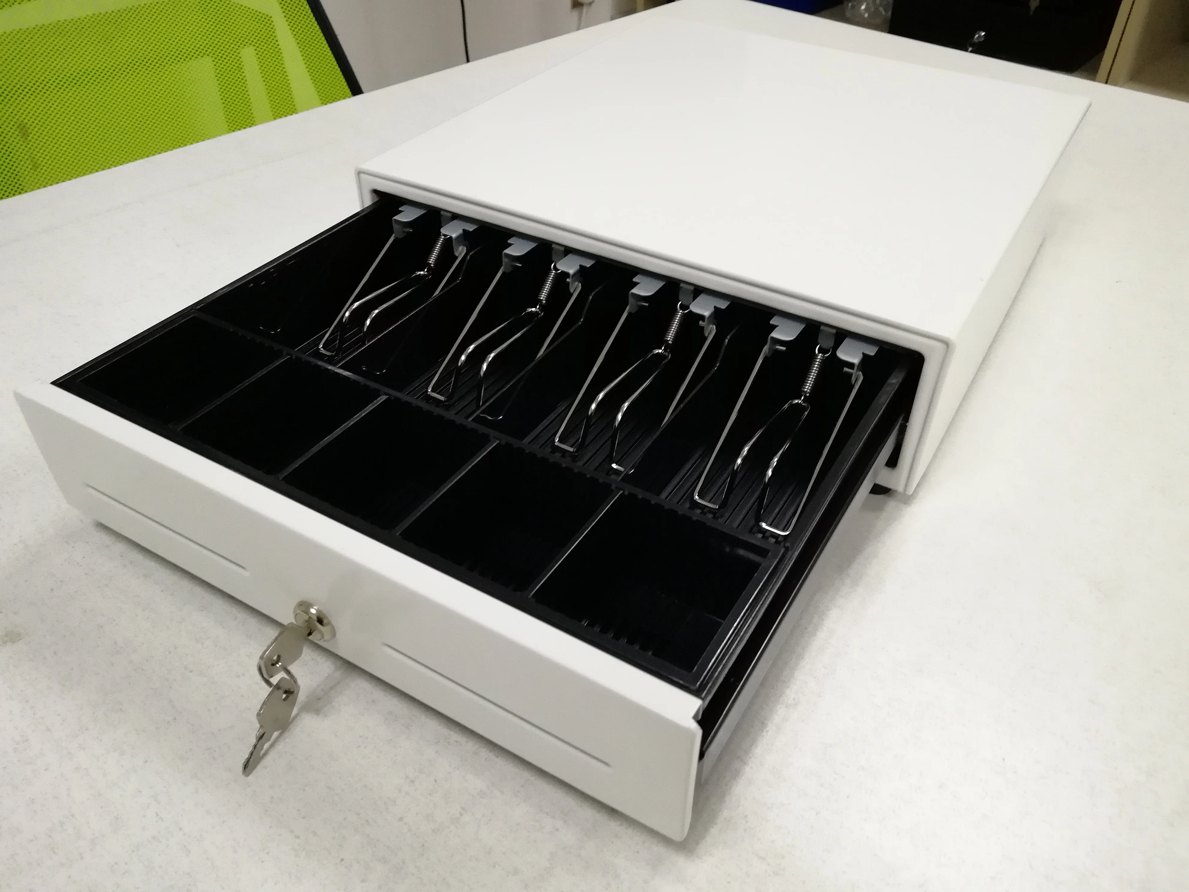 RJ11 Small Cash Drawer - 4 Bill 5 Coin Till Box