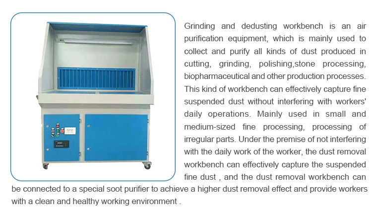 Downdraft Table Dust Collector Table Grinding Table - Buy Downdraft ...