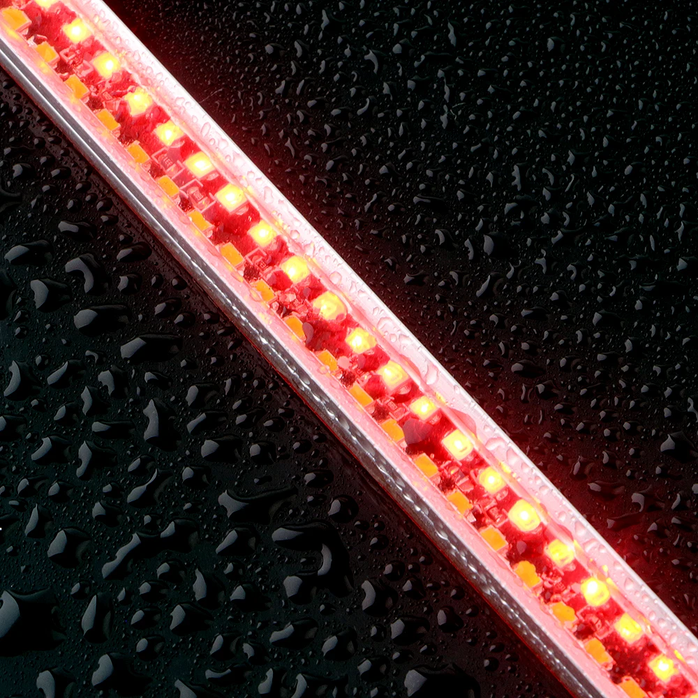 Universal Motorcycle Flexible Tail Light Led Strip Waterproof Led Turn ...